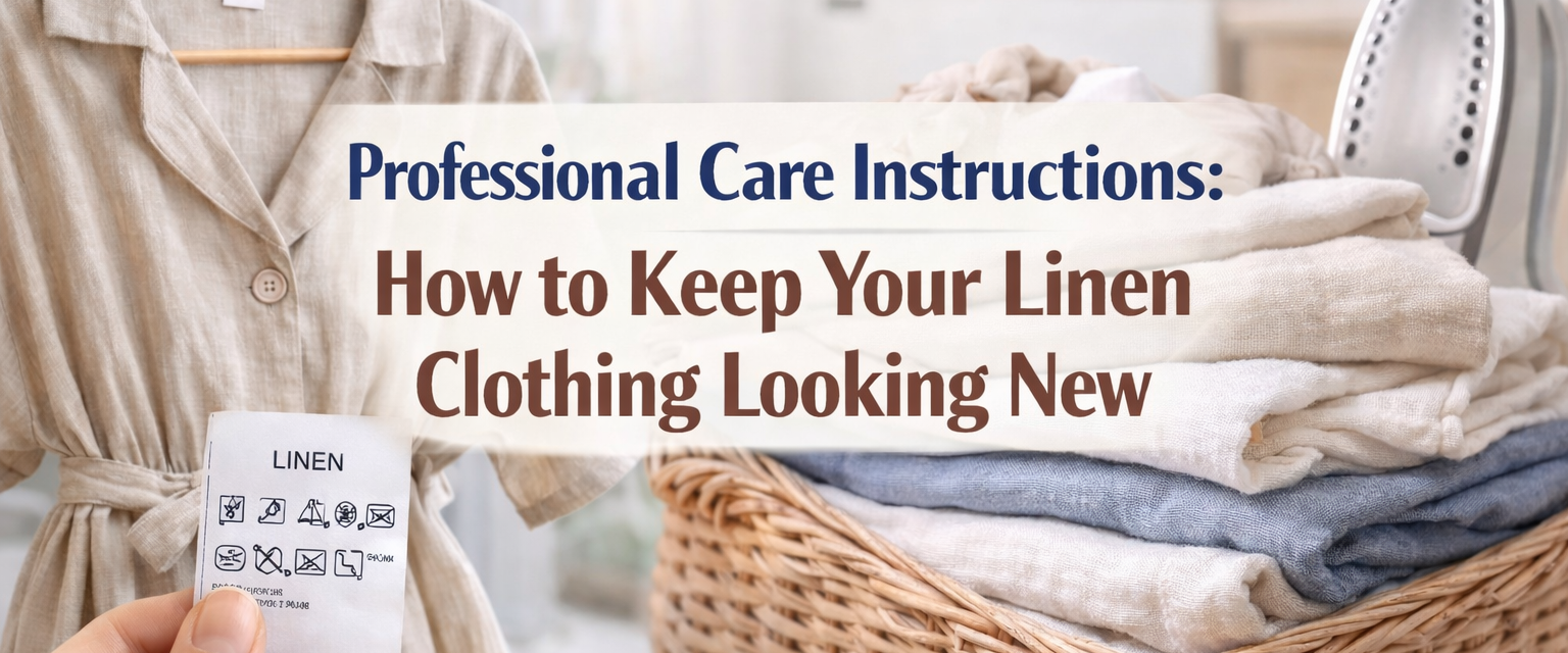 Professional Care Instructions for Linen Clothing | ISLINEN – Islinen
