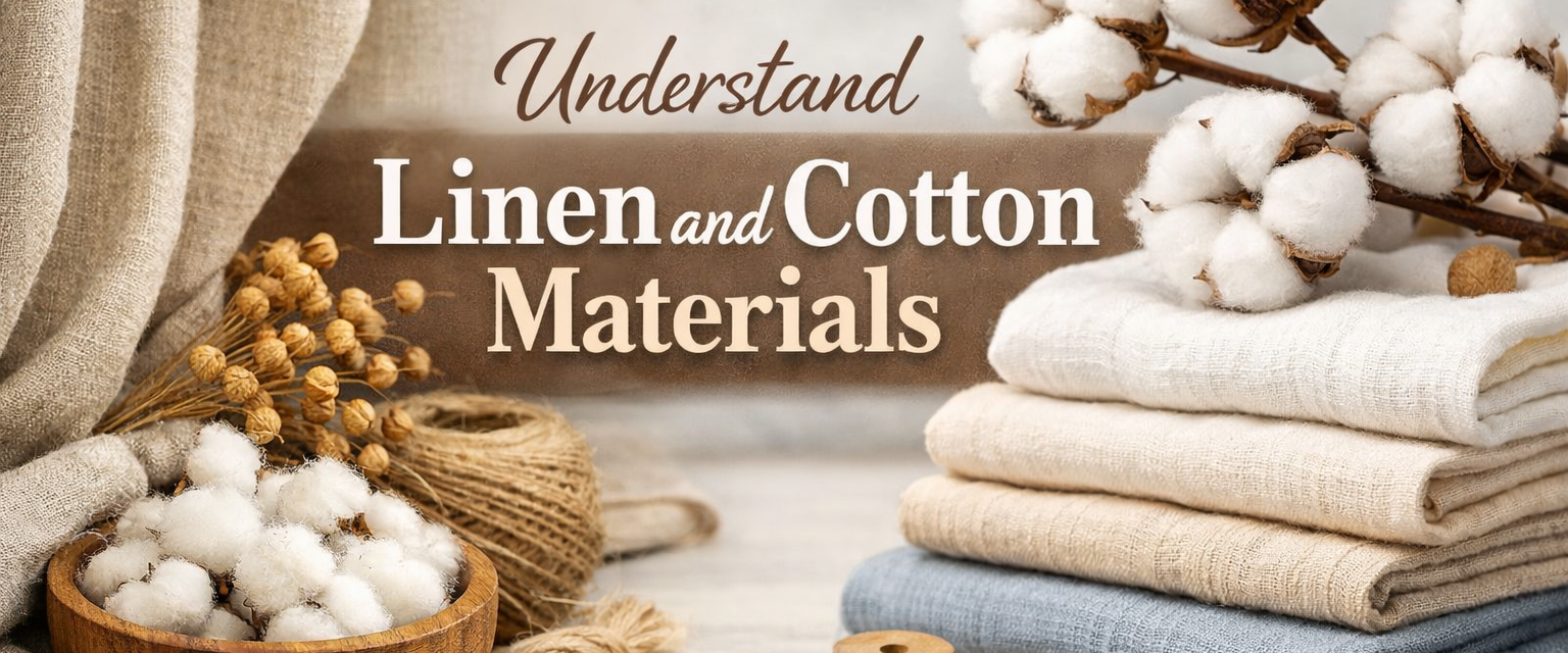 Understand Linen and Cotton Materials – Islinen
